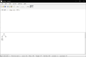 統語論・形態論で使用する樹形図を簡単に描く方法：LingTree | コト日記
